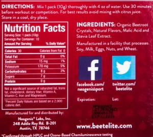 BeetElite Neo Shot | Cycling Energy Drink Review